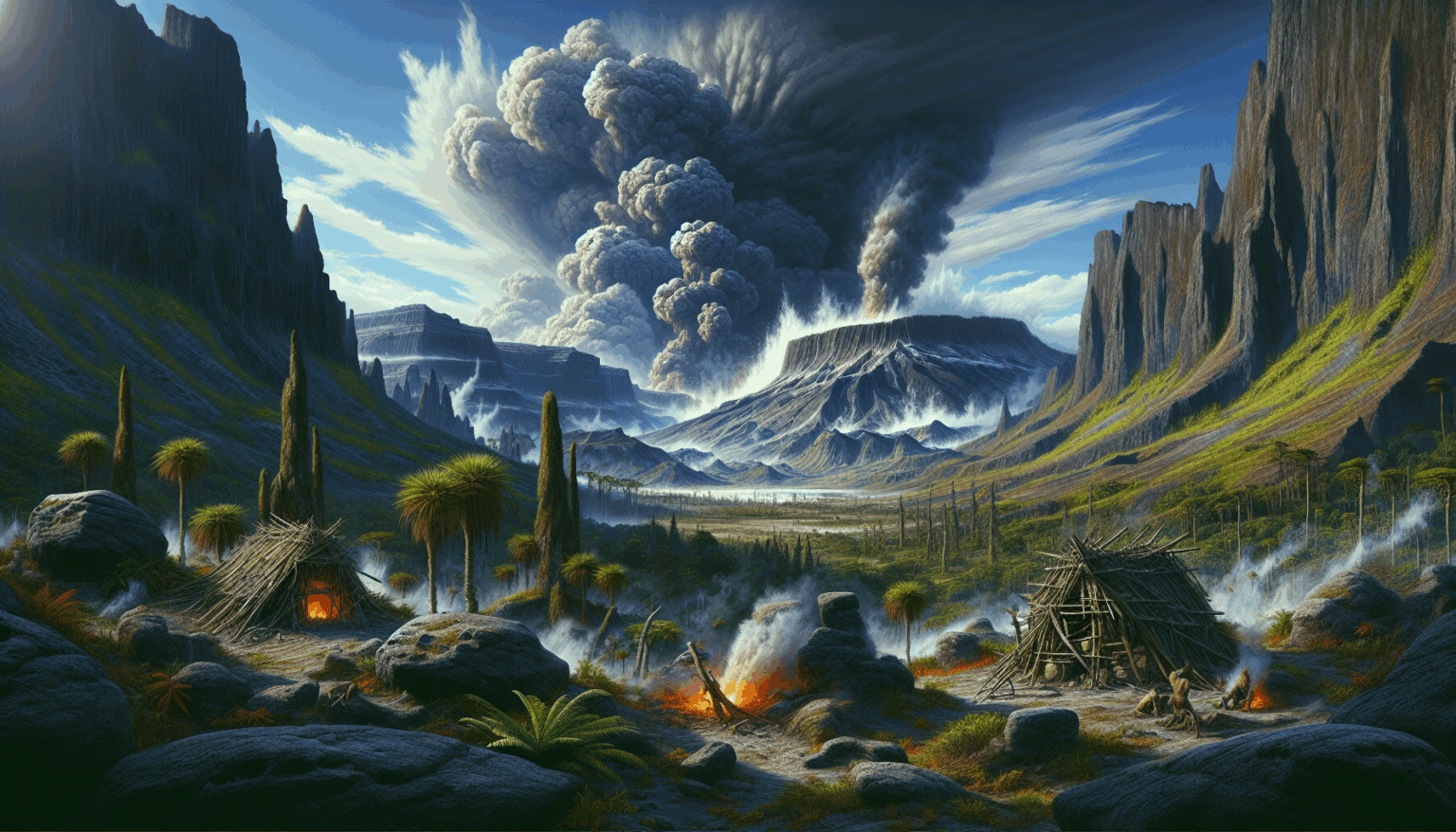 How humans survived the Toba supereruption 74,000 years ago